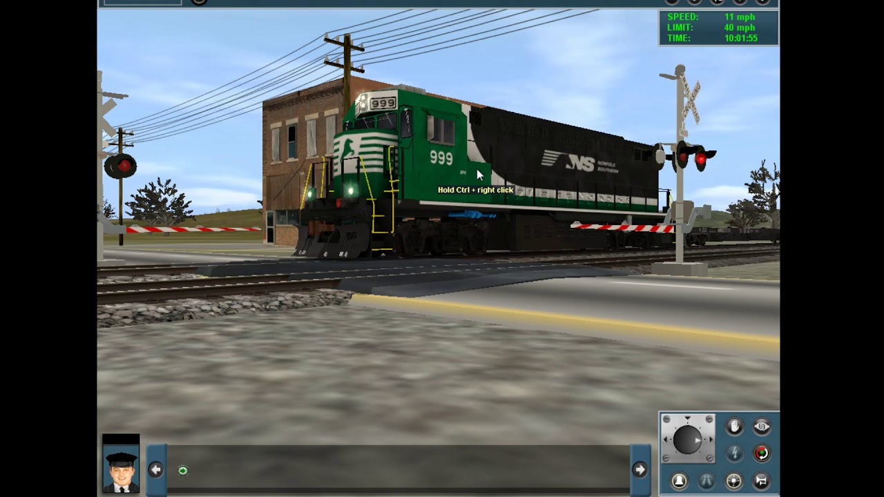 ns train has ns 999 on trainz 12 - YouTube