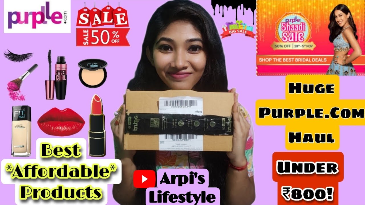 How I have Been Saving Big On Purple.Com Hauls @ArpisLifestyle # ...