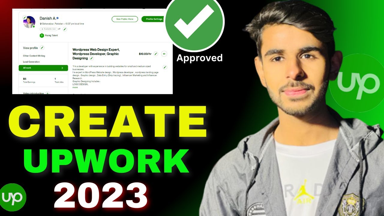 How To Create Upwork Account 2023 | Upwork Account Create | Upwork ...