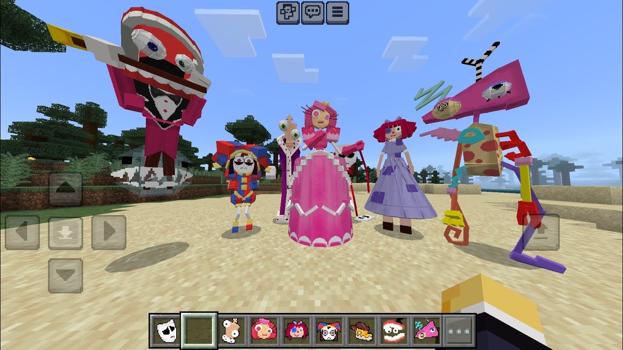 The Amazing Digital Circus UPDATE mod in Minecraft PE - YouTube