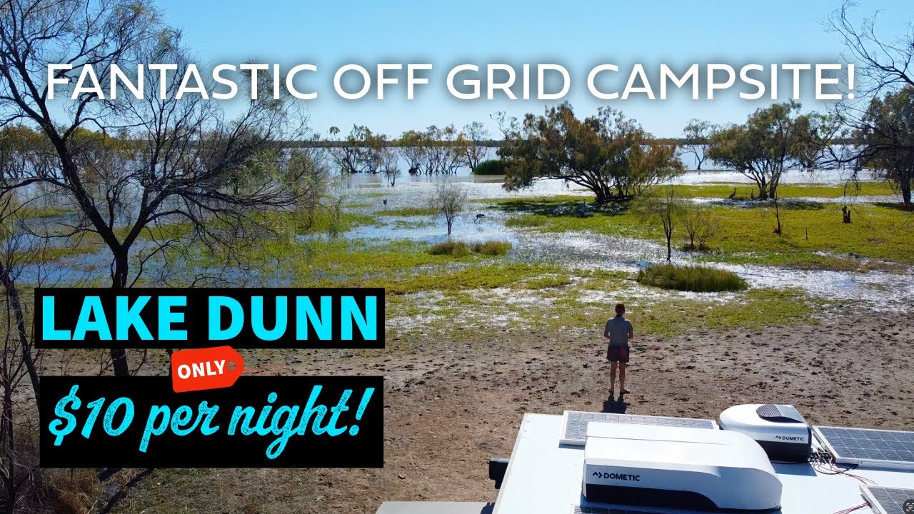 Low Cost Off Grid Camping at Lake Dunn, Queensland - What a Great Spot ...