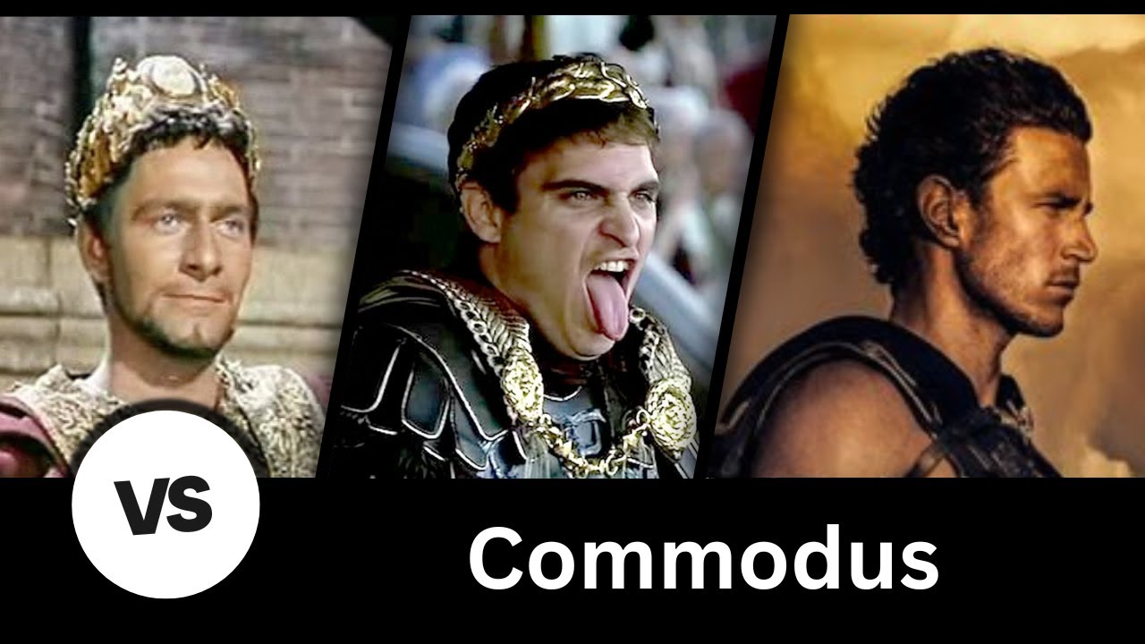 Commodus in TV and Movies | The Gladiator Emperor of Rome - YouTube