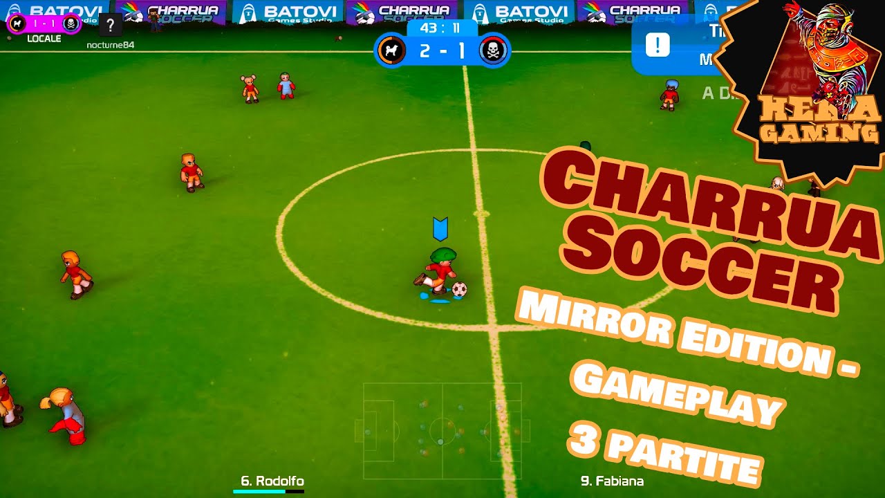 Charrua Soccer - Mirror Edition - Gameplay e Recensione - 3 partite ...