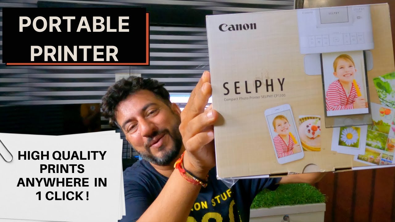 Print High quality Photos in 1 Click Anywhere ! Unboxing Canon Selphy ...