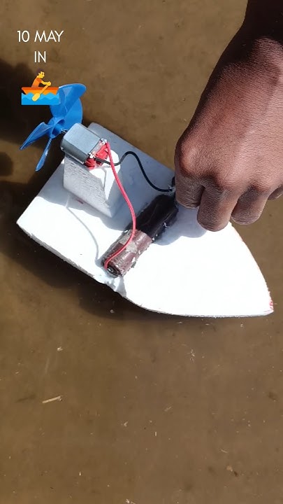 How to make RC boat.. science project .. easy rc boat #rcboat #shortsfeed @RcSky - YouTube