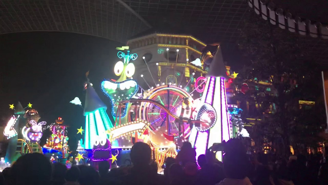 2020 parade USJ ユニバーサル・ナイトパレード - YouTube
