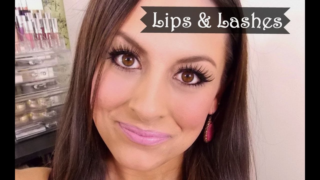 Bold Lips & Lashes ║ Spring Makeup Tutorial - YouTube