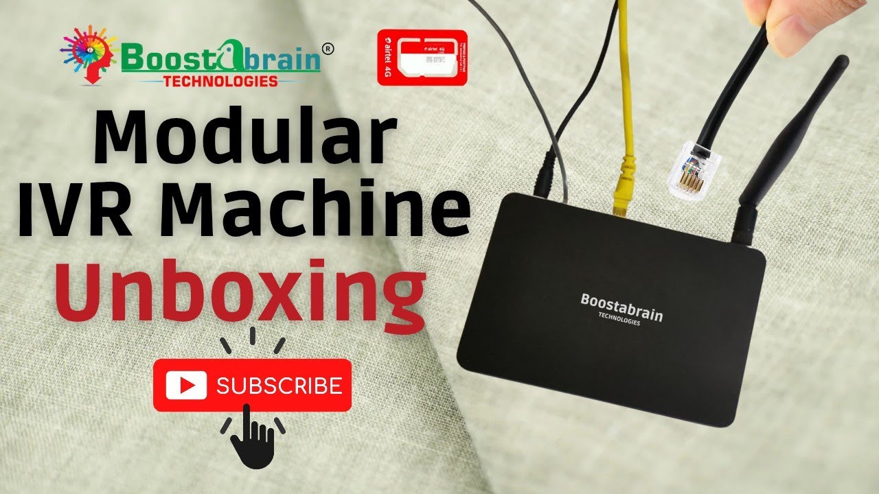 📦 Modular IVR Machine Unboxing | Call Recording Machine | Landline IVR ...