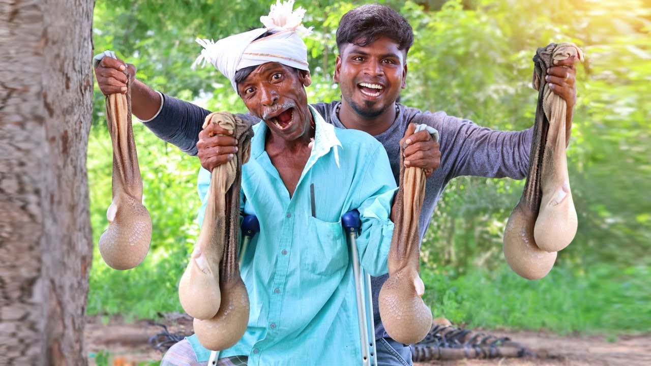 Mutton Boti Tawa Fry | Attu kudal recipe | Village Kitchen Factory ...