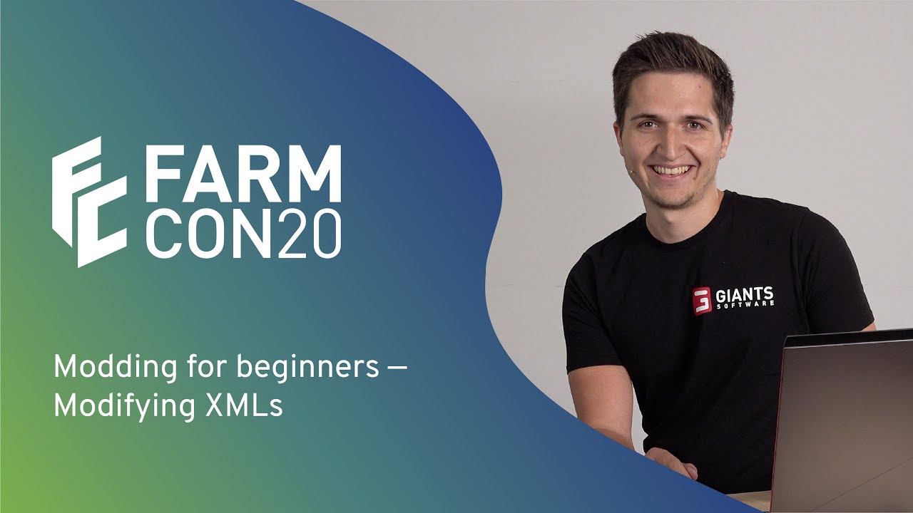 FarmCon 20 - Modding for beginners - Modifying XMLs - YouTube
