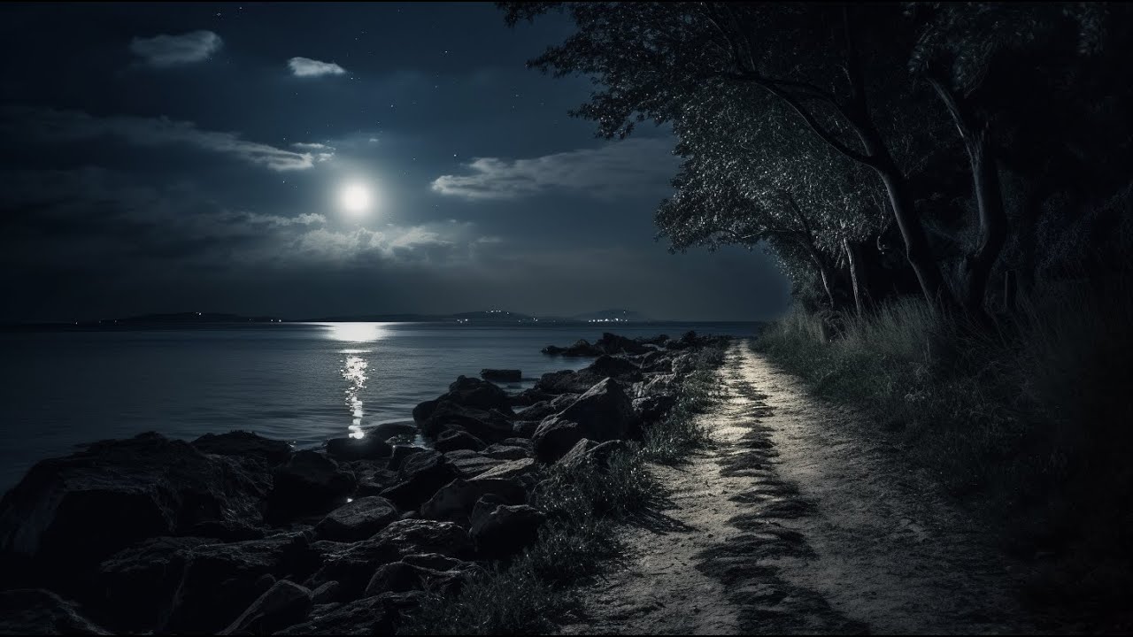 Moonlit Path - YouTube
