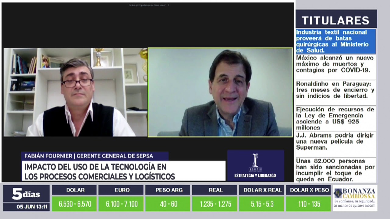 Fabián Fournier | Estrategia y Liderazgo | 5días TV - YouTube