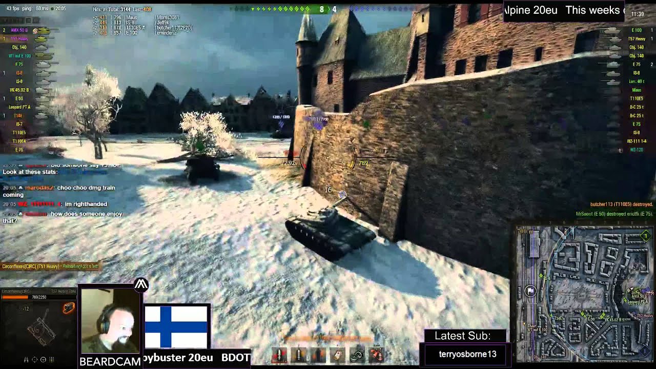 T57 Heavy Buy me some time!! Stream Highlight - YouTube