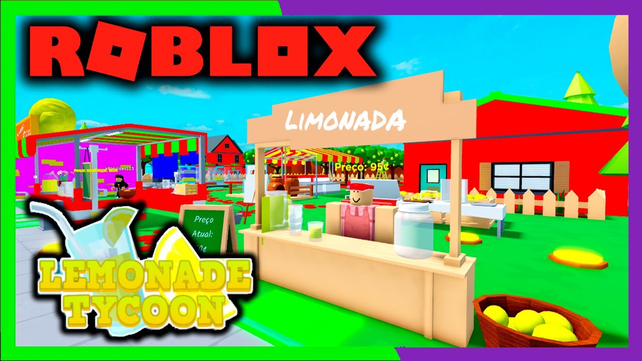 Lemonade Tycoon | Nosso PRIMEIRO NEGOCIO para FICAR RICO !! - Roblox ...