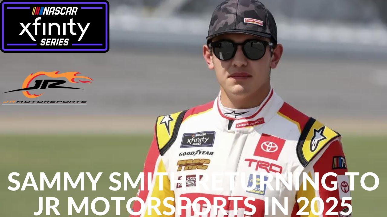 Sammy Smith Returning To JR Motorsports In 2025 - YouTube