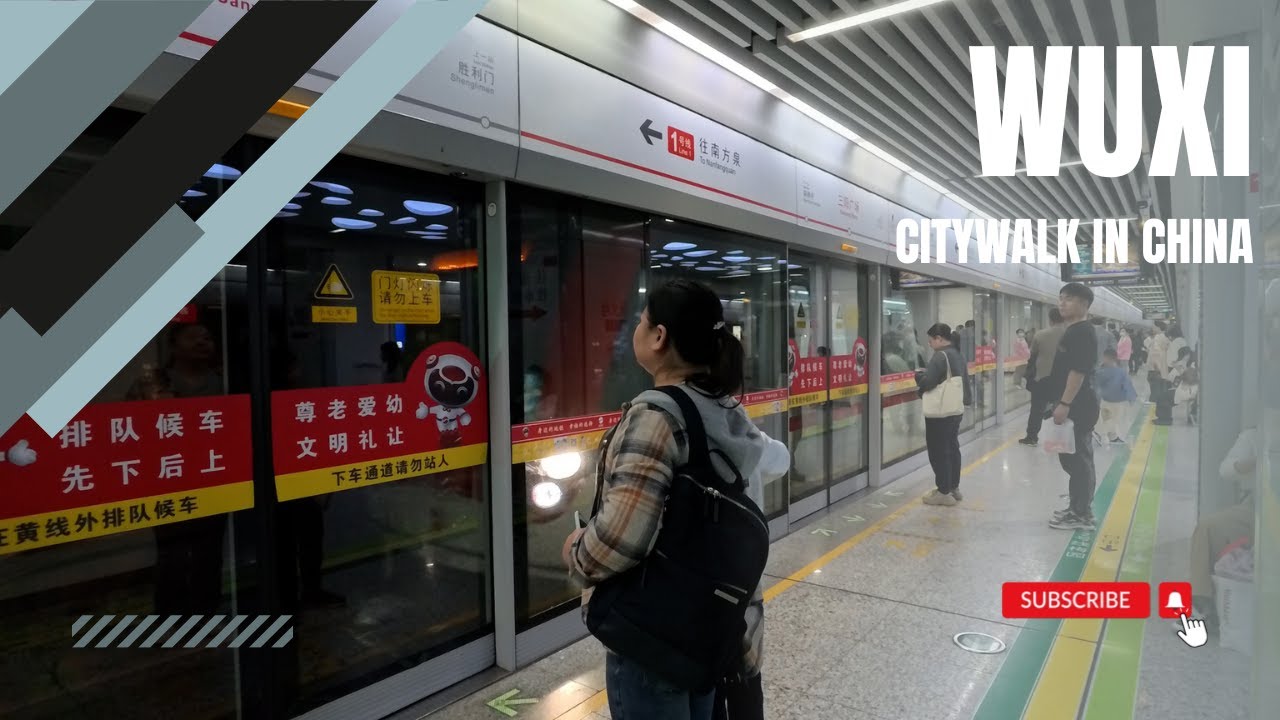 Metro Line 1, Line 2, Line 3 and Line 4, Wuxi City, Jiangsu Province ...