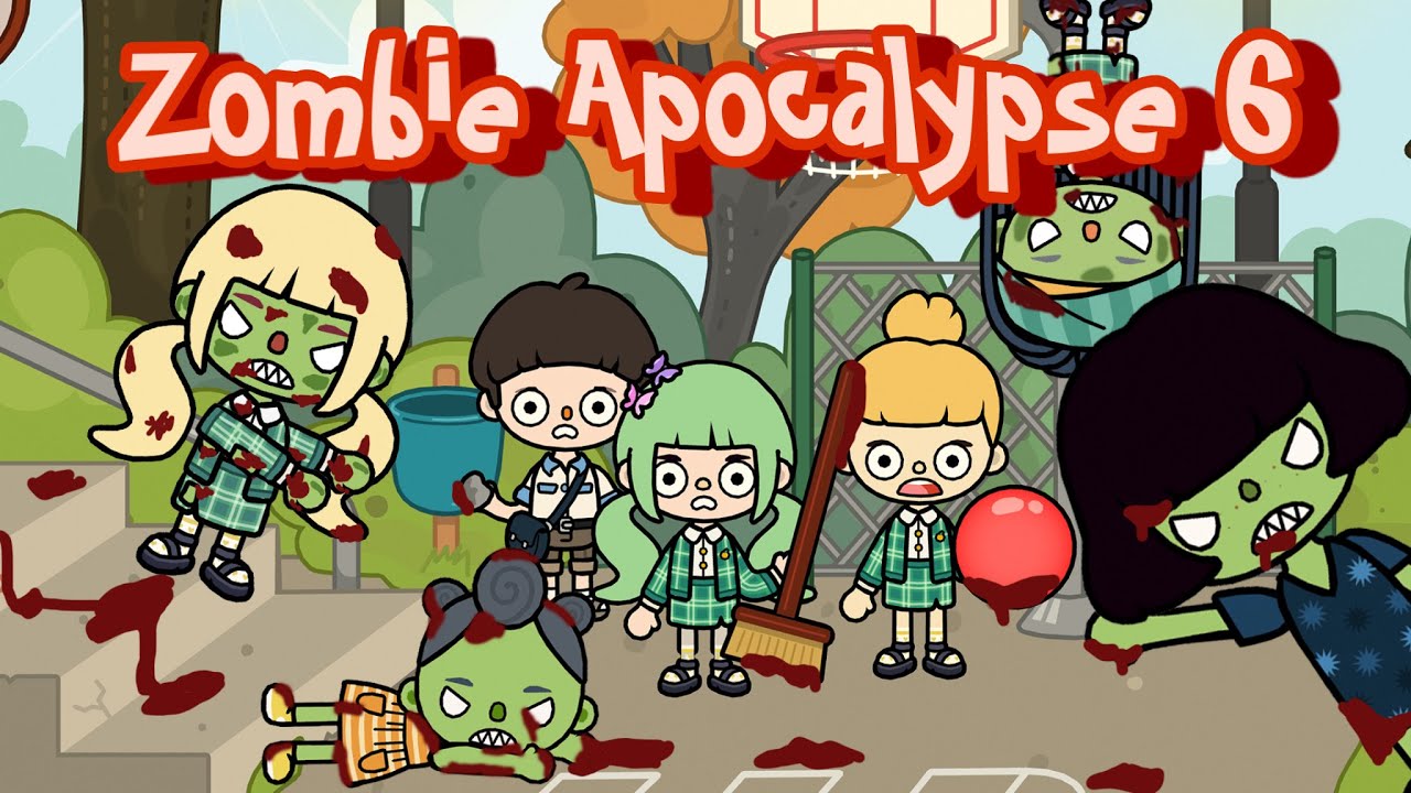 Zombie Apocalypse 6 - Zombie School l🧟‍♀️😱Sad Story | Toca Life Story ...