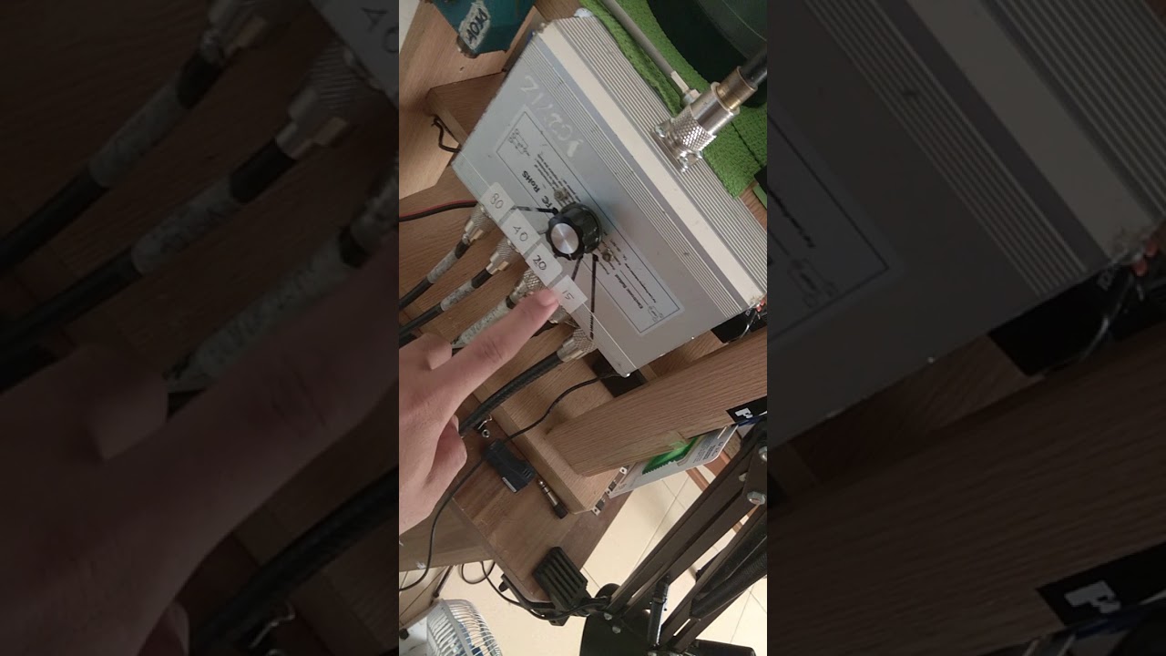 Vertical antenna 160m band for limited space by YC2YIZ - YouTube