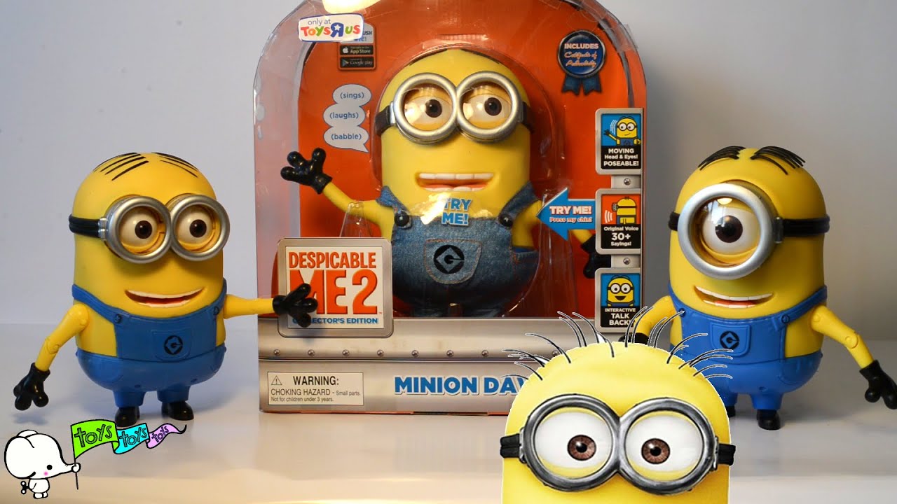 Let's Play with Despicable Me 2 Collector's Edition Talking Figure ...