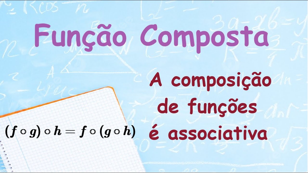 A Composição de Funções é Associativa: (f o g) o h = f o (g o h) - YouTube