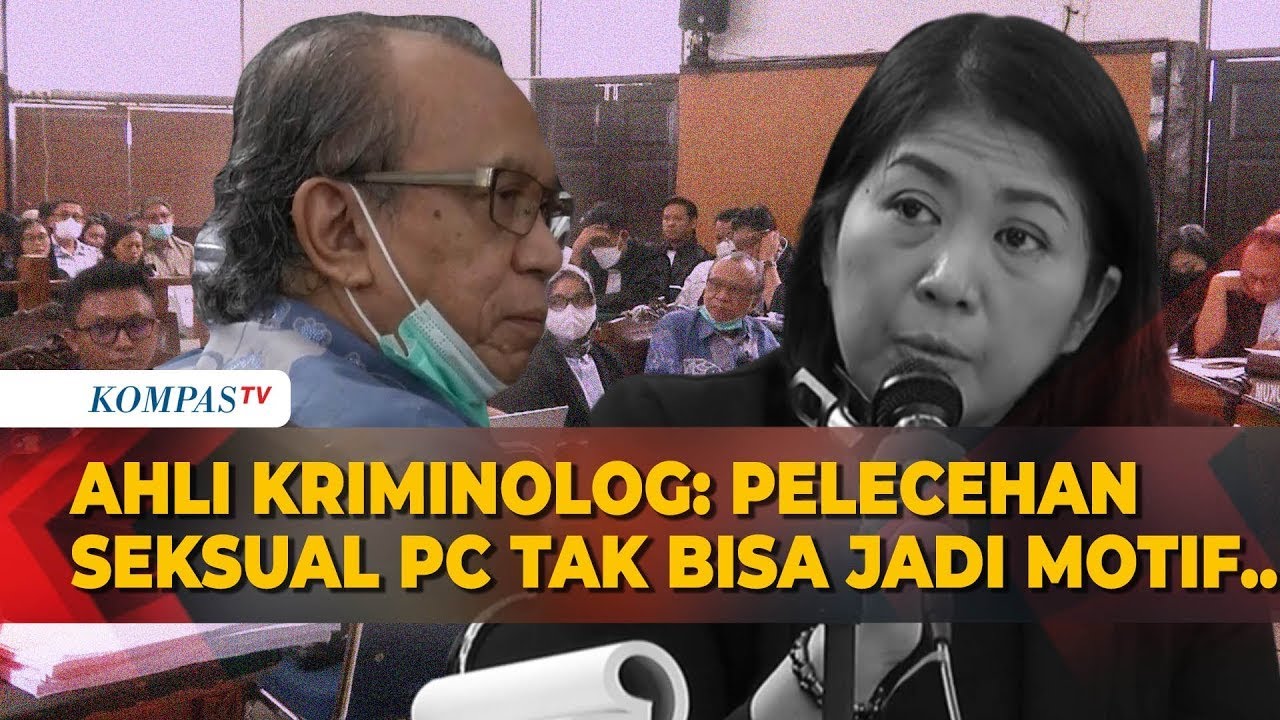 Ahli Kriminolog: Pelecehan Seksual yang Dialami PC Tak Bisa Dijadikan Motif - YouTube