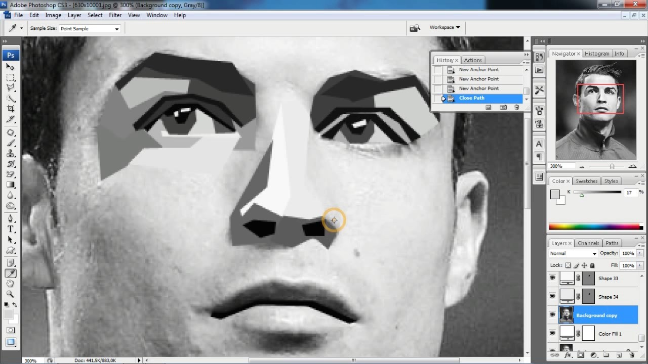 Photoshop Tutorial Wpap Sederhana - YouTube