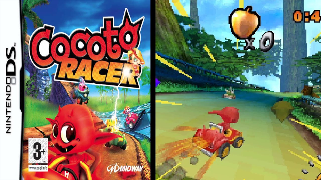 Cocoto Kart Racer ... (Nintendo DS) Gameplay Peek - YouTube