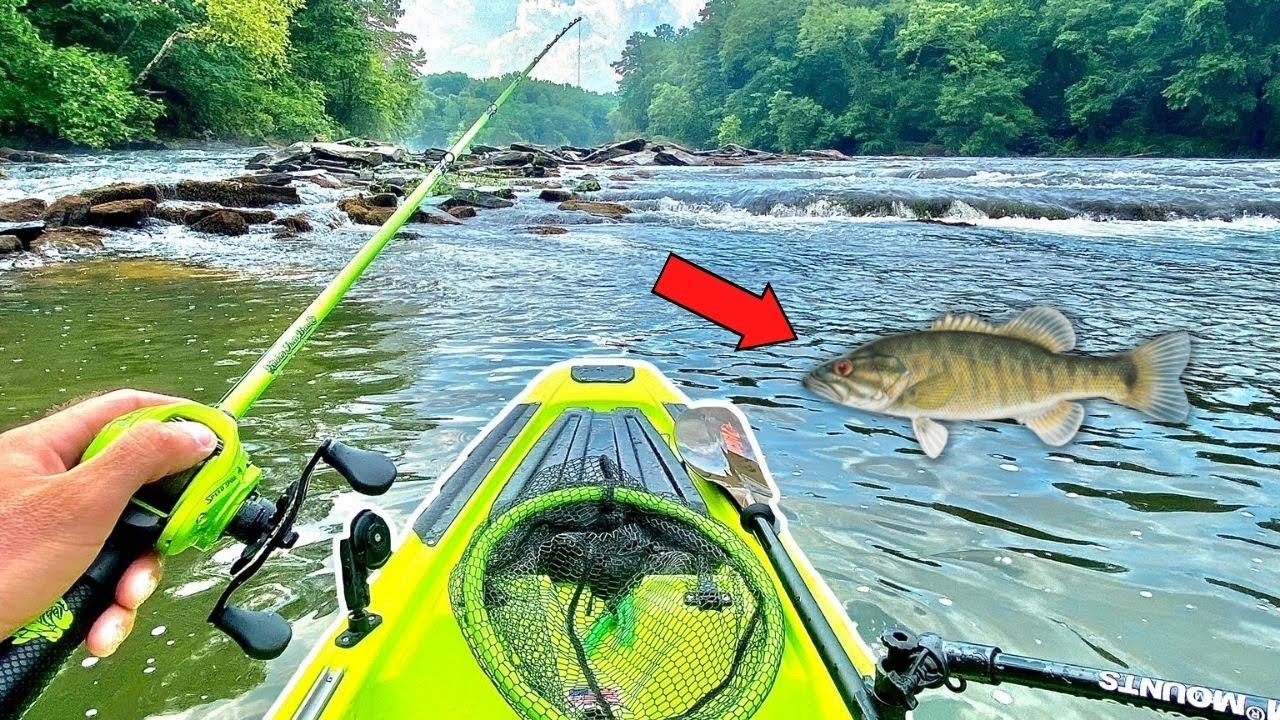 Kayak Fishing For Shoal Bass (UNEXPECTED CATCH) - YouTube