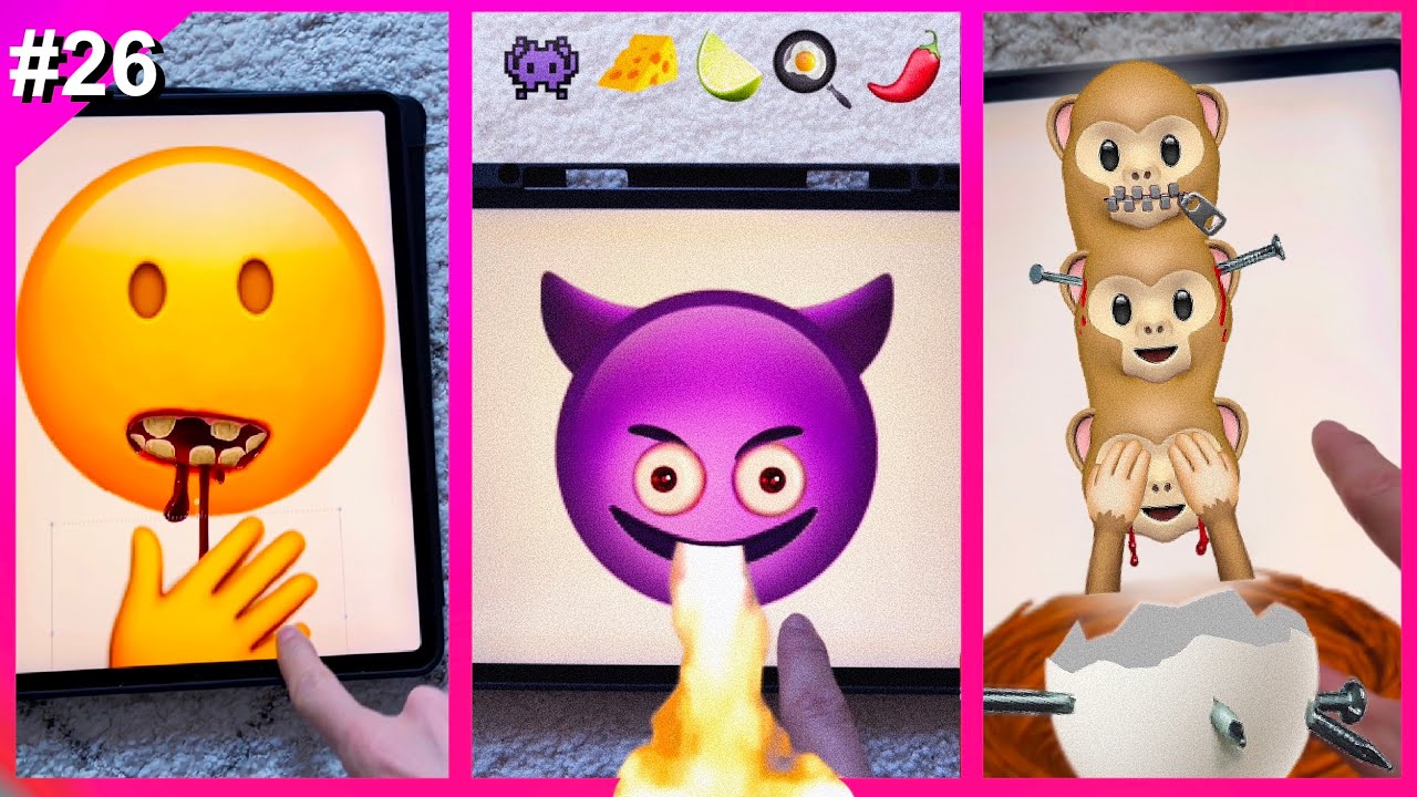New Creepy Compilation with Emojis | Horror story short 26 - YouTube
