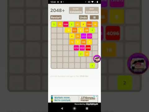 2048 texture pack 8x8 gameplay - YouTube