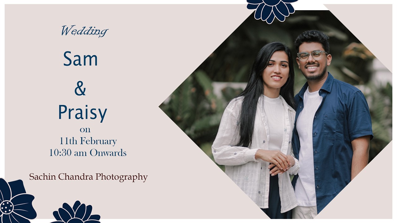 Wedding || Sam & Praisy - YouTube
