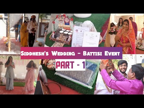 Siddhesh's Wedding - Battisi Event ( Part - 1) | Kasat Family And ...