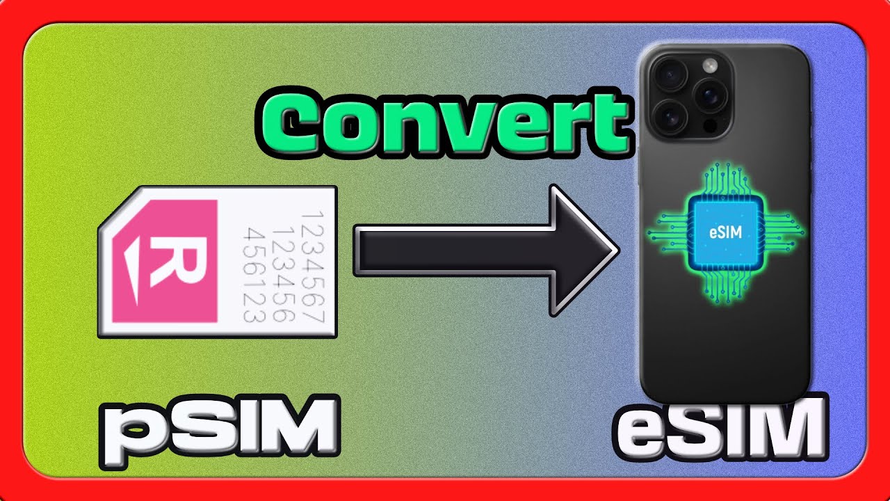 Convert pSIM to eSIM in Japan#iPhone#eSIM#SIMCard#Mobile - YouTube