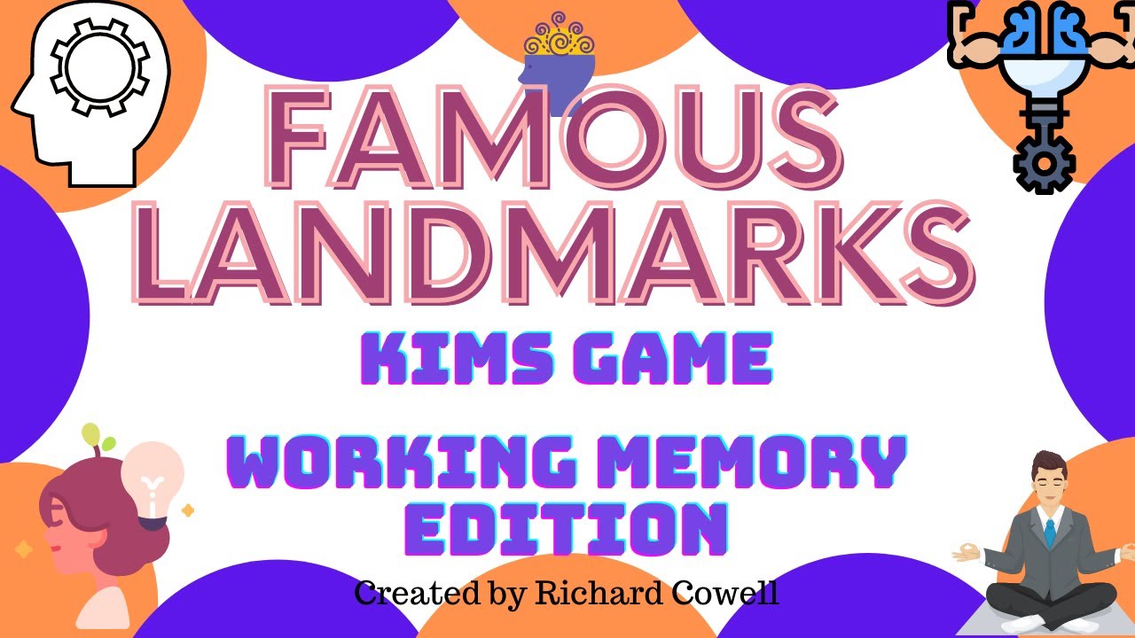 Kims Game - Working Memory Famous Landmarks - YouTube