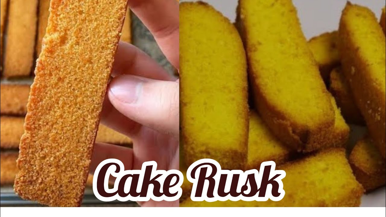 Tea Time! Fresh Cake Rusk no oven|Homemade dry cake - YouTube