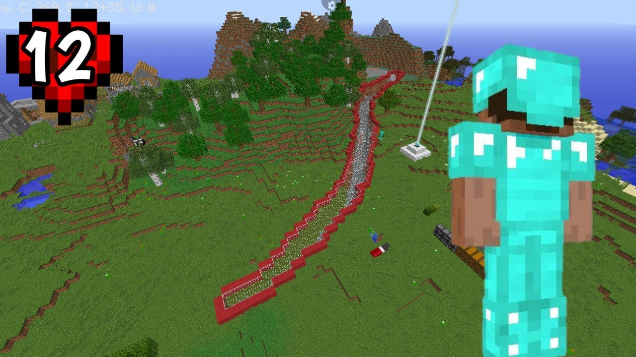 Building My Mega Base In Minecraft Broken SMP! - YouTube