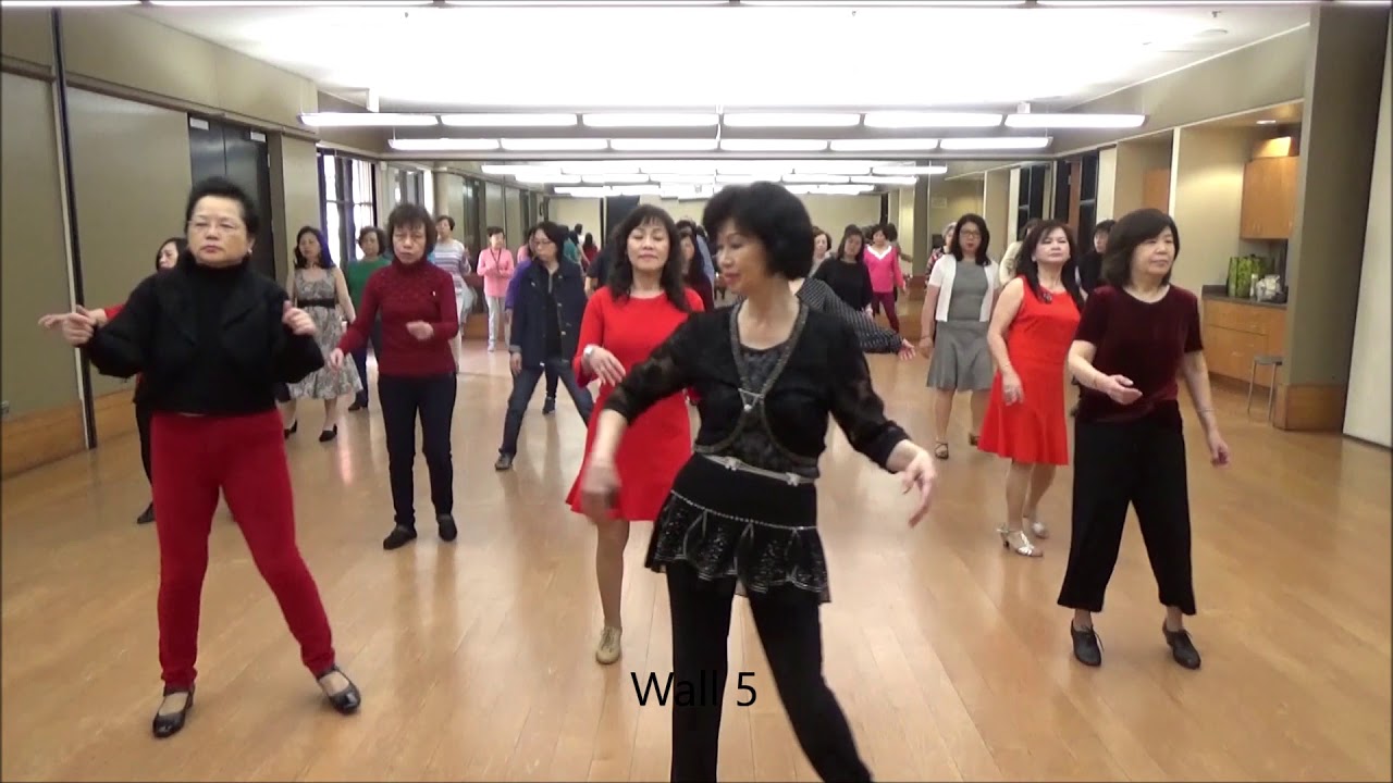 Valentine Melody Line Dance (Choreographed by Betty Lee) 002 - YouTube