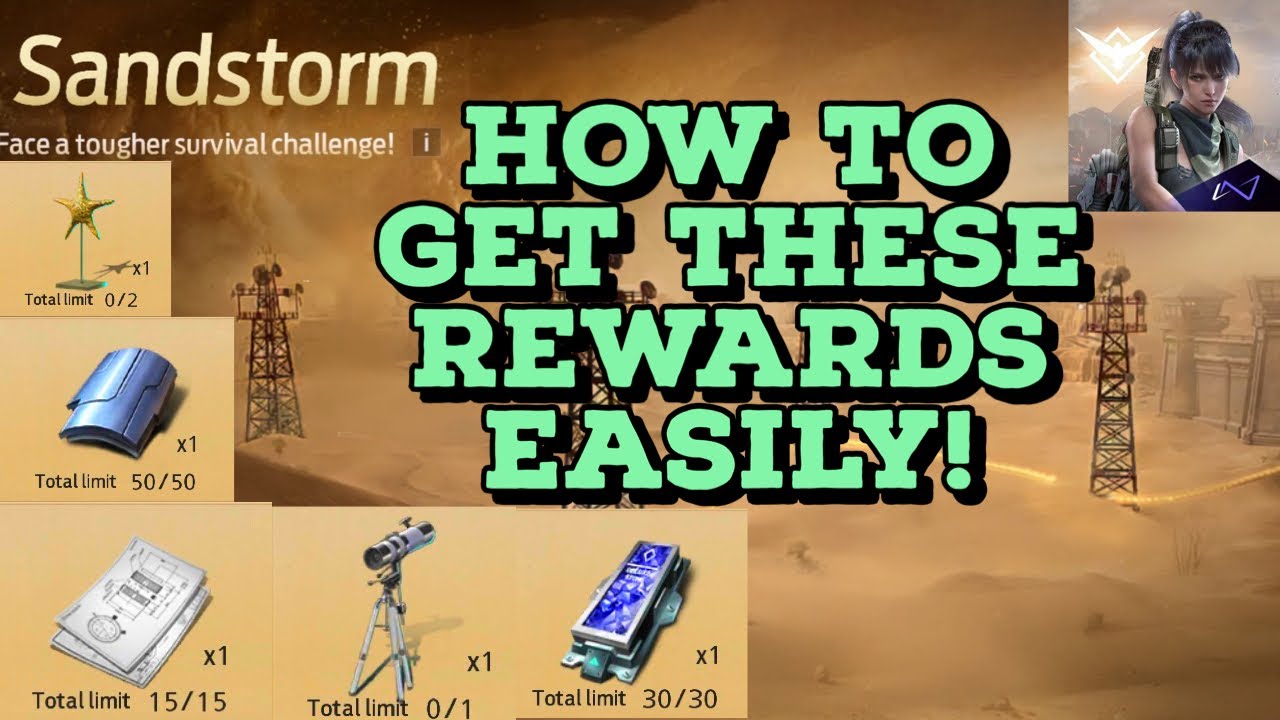 UNDAWN - HOW TO GET FREE REWARDS FROM SANDSTORM EVENT! - YouTube