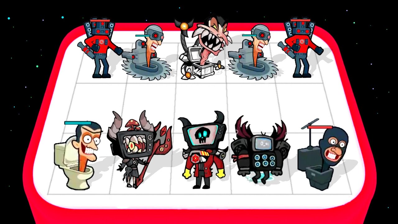 Tv Camera Monster War Games Gameplay Part1 | Tv Camera Monster: War ...