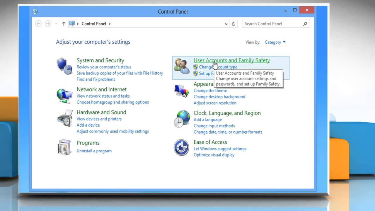 How to make an admin account on a Windows® 8 PC - YouTube