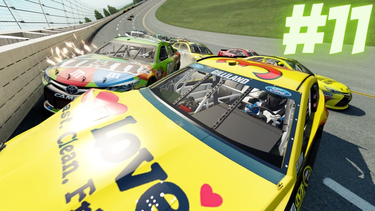 THE MOST UNLIKELY WINNER EVER! Kyle Busch NASCAR 15 Season: Episode 11 ...