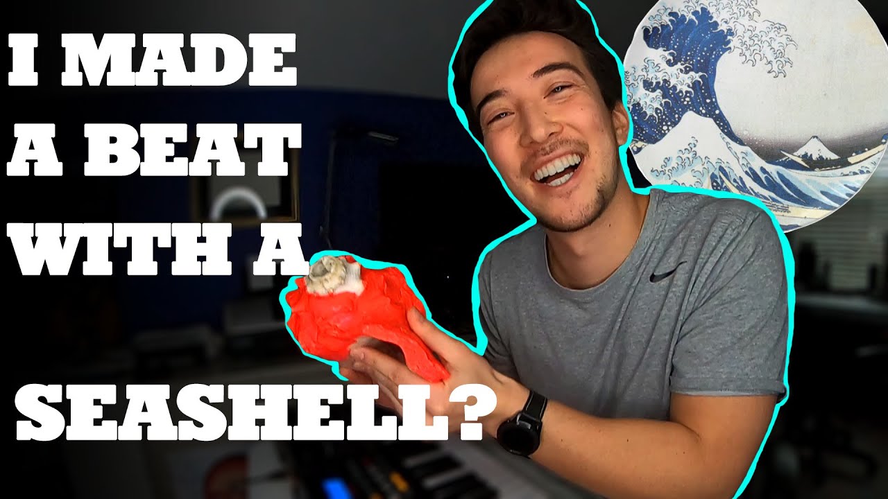 I made a wavy beat with a seashell | making a beat from scratch in FL ...