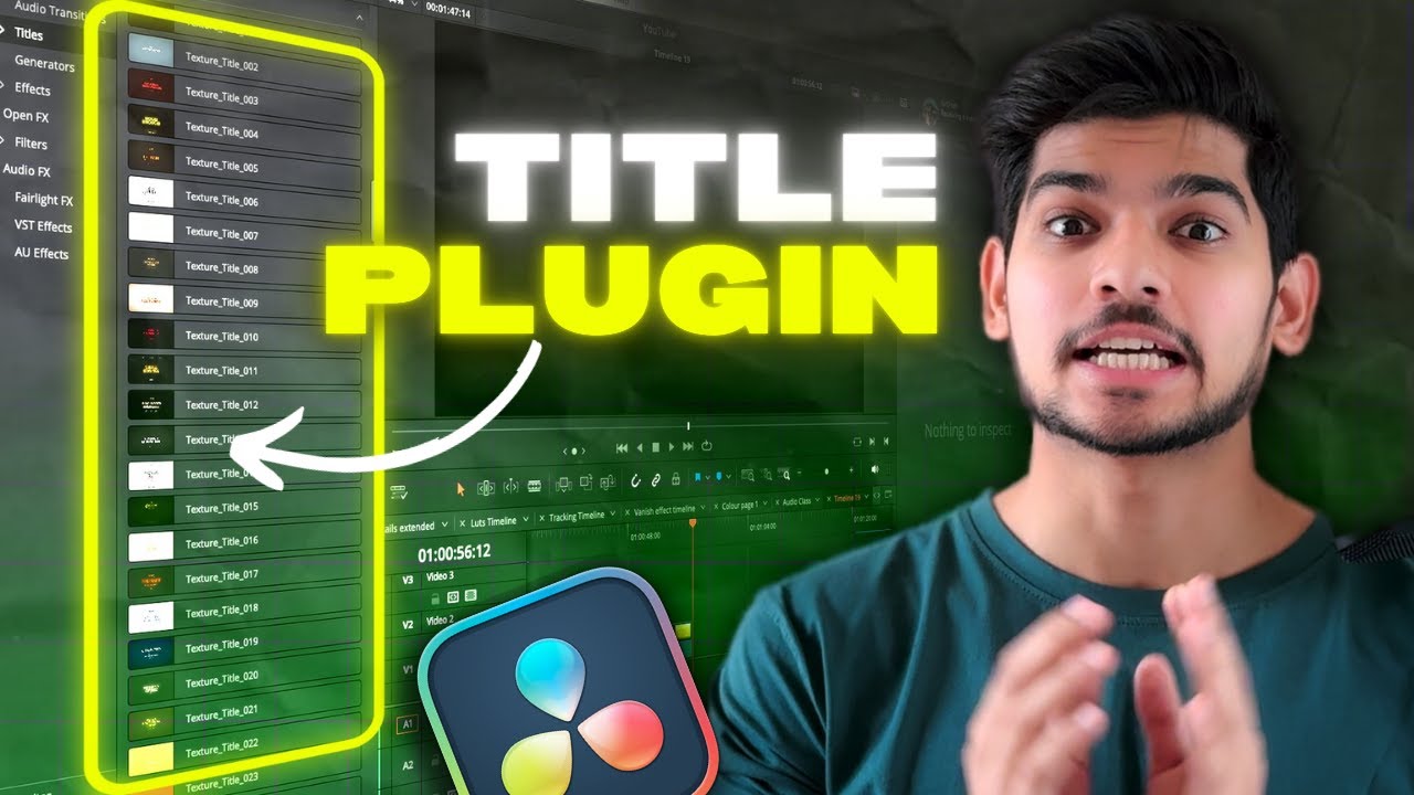 Cinematic Title Pack Plugin for DaVinci Resolve | Text Animation | Giveaway @EasyEditpro - YouTube