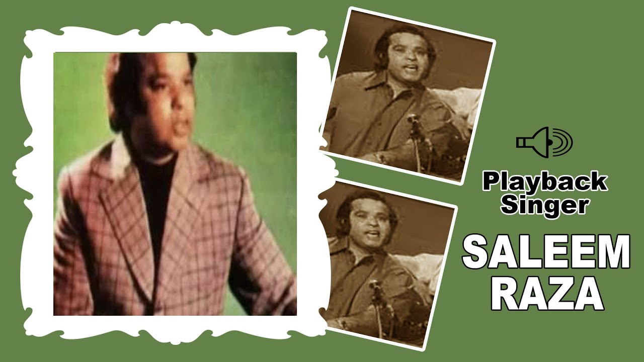 Saleem Raza Pakistani singer biography ] Saleem raza legend singer ...
