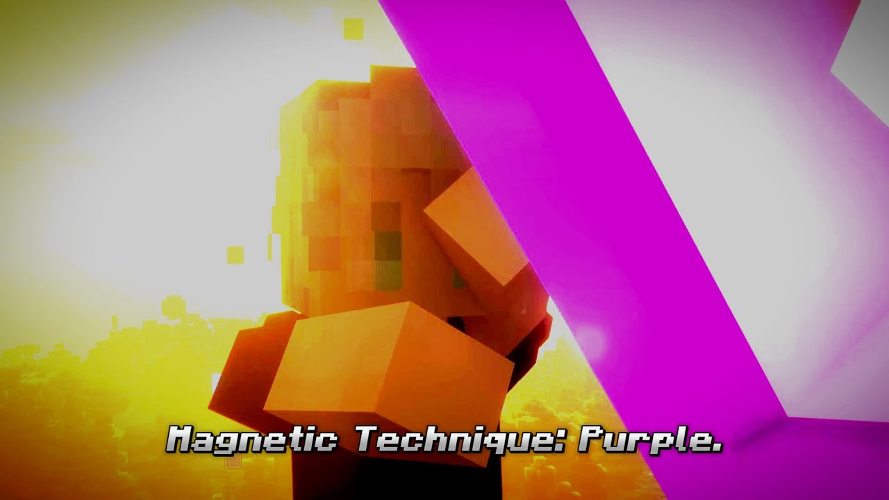 Gojo uses Hollow Purple in Minecraft - YouTube