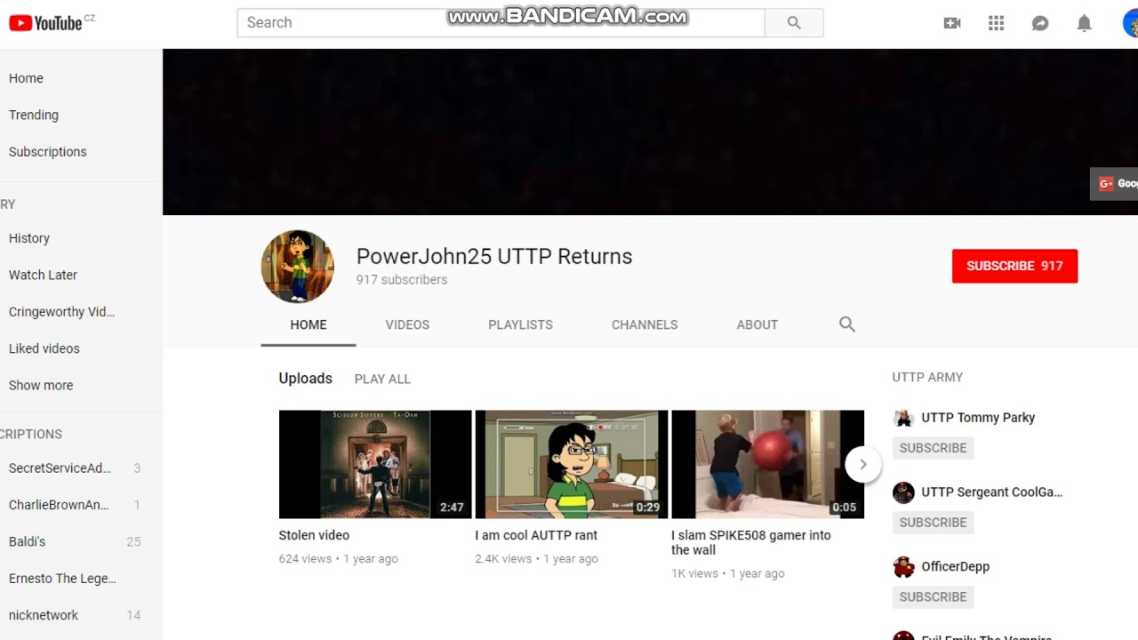 Evil User Alert: PowerJohn25 UTTP Returns - YouTube