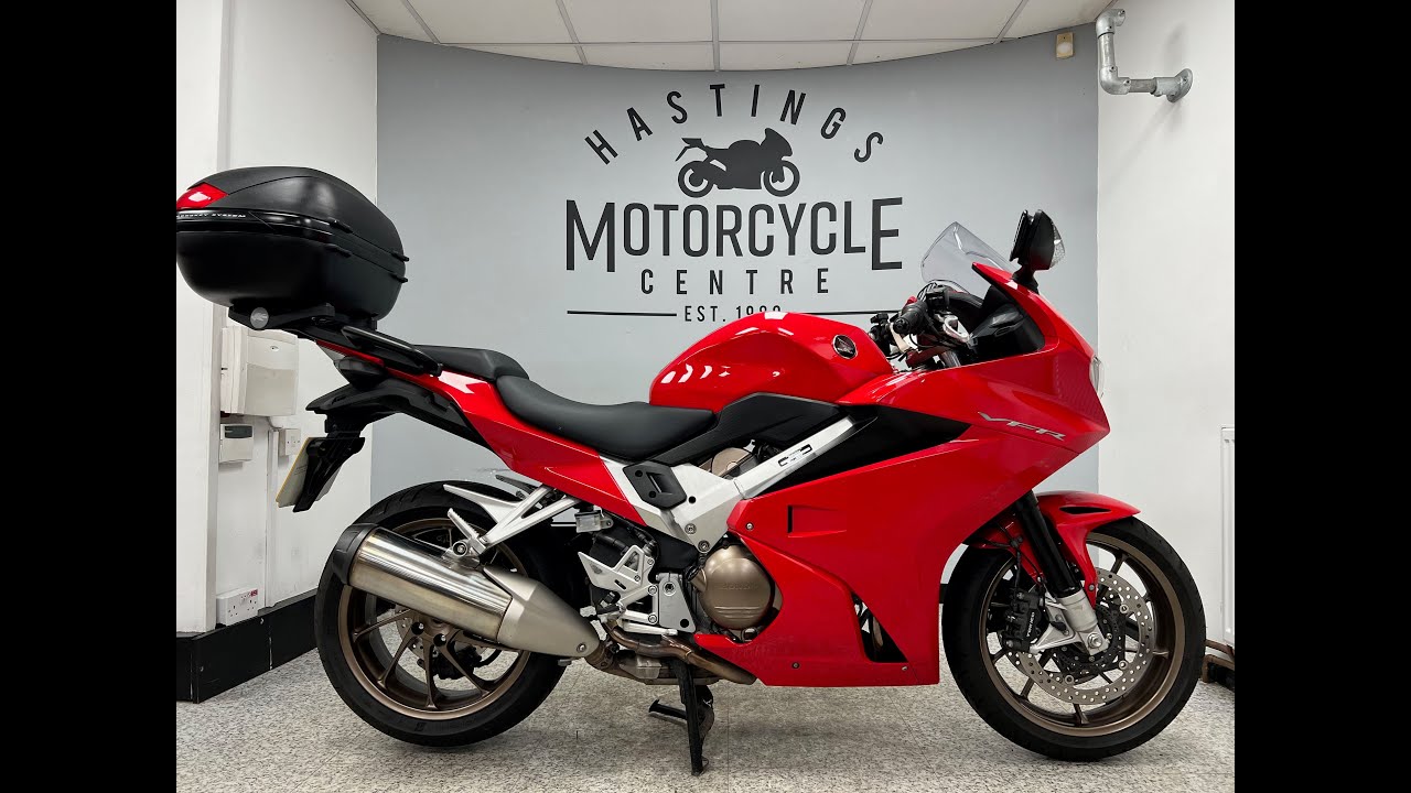 Honda VFR800F -V Tech For Sale at Hastings Motorcycle Centre - YouTube