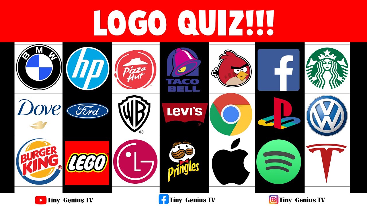 Can You Guess the Logo? Ultimate Logo Quiz Challenge! - YouTube