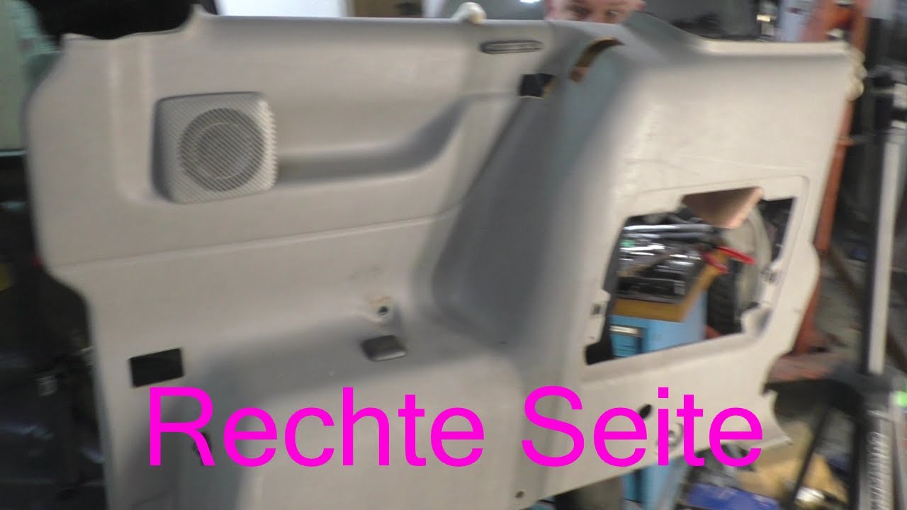 Verkleidung Hinten Rechts T4 Ausbauen YouTube