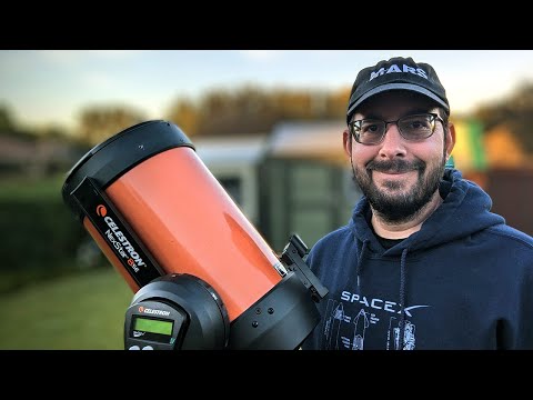How to Setup and Use the Celestron NexStar 8se - Getting First Light